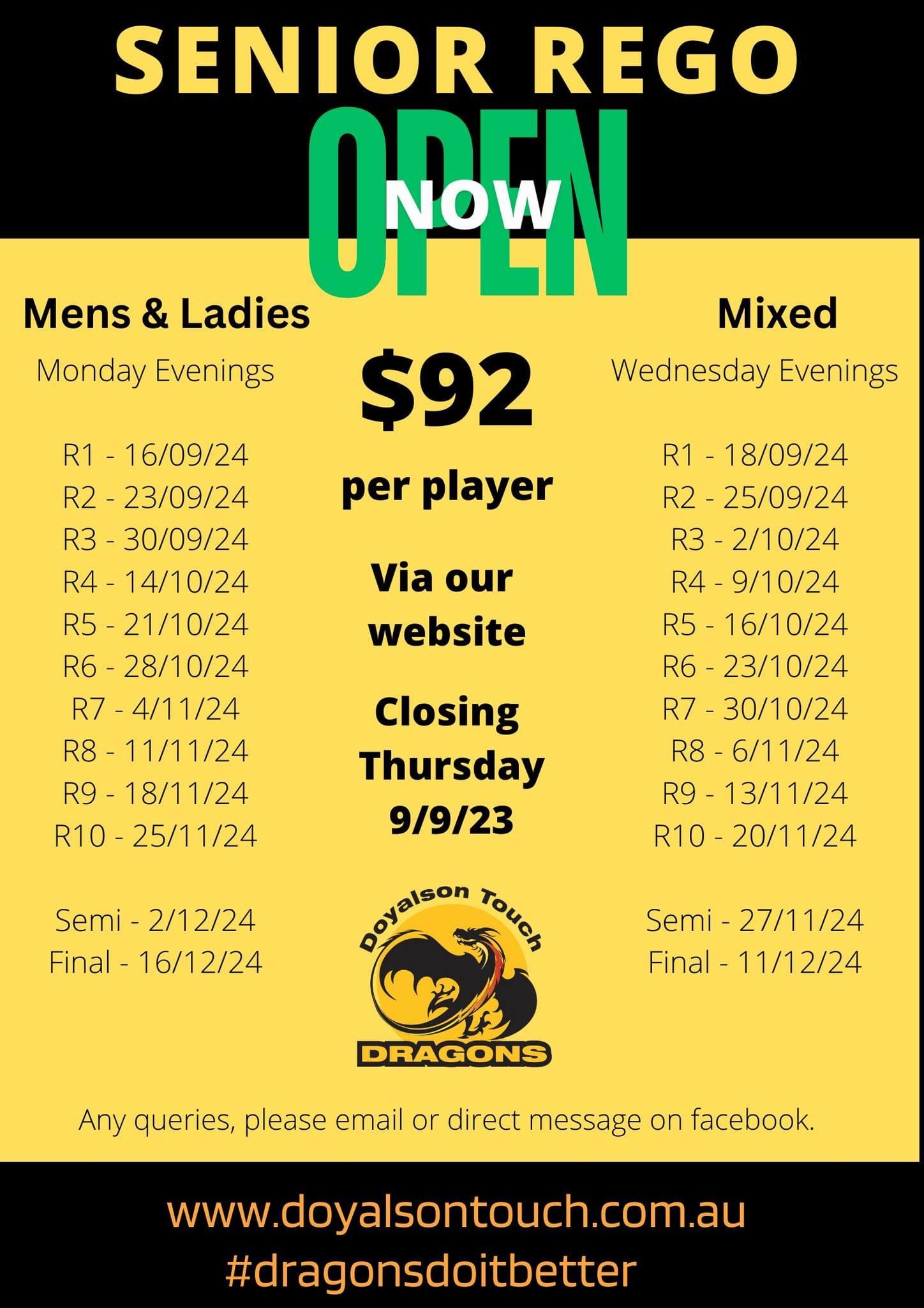 Doyalson Touch Association | Touch Football Association